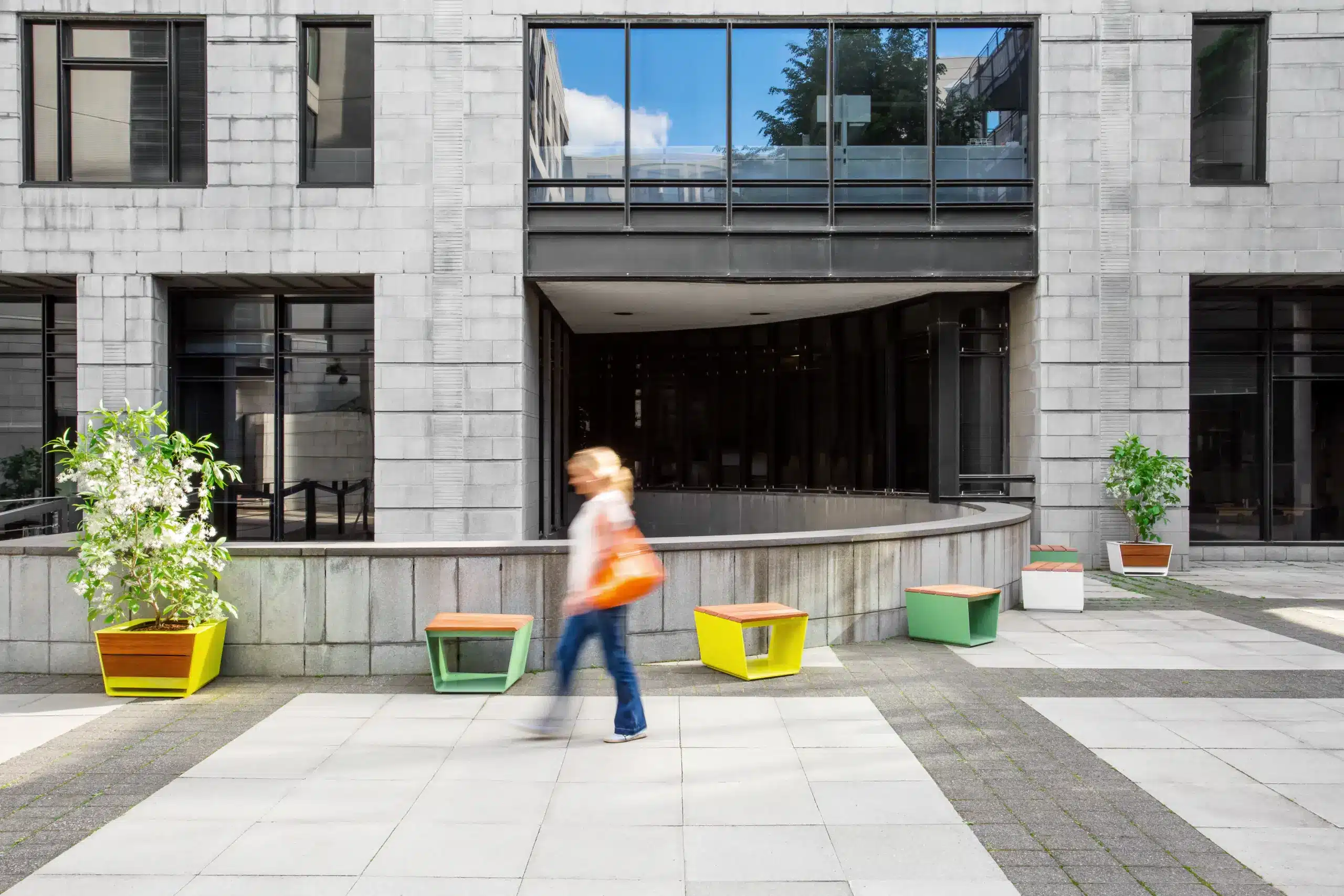 Our EXA collection : Individual bench & Planter | Equiparc